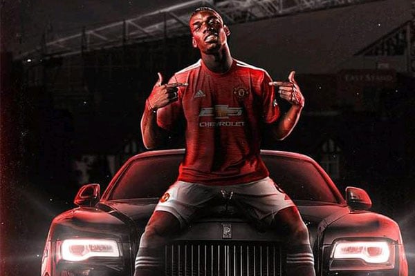 Manchester United Football Players and Their Cars
